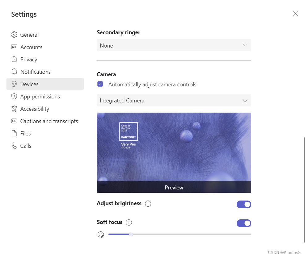 Microsoft 365 - Teams会议时如何开启美颜功能_teams 美颜-CSDN博客