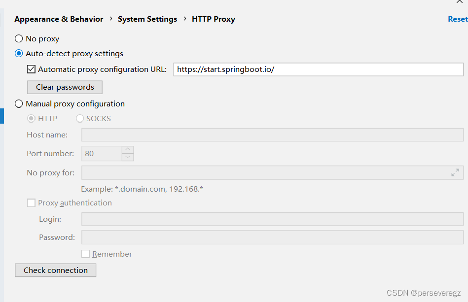 SpringBoot报错：lnitialization failed for “https://start.spring.io‘Please check URL, network and ...