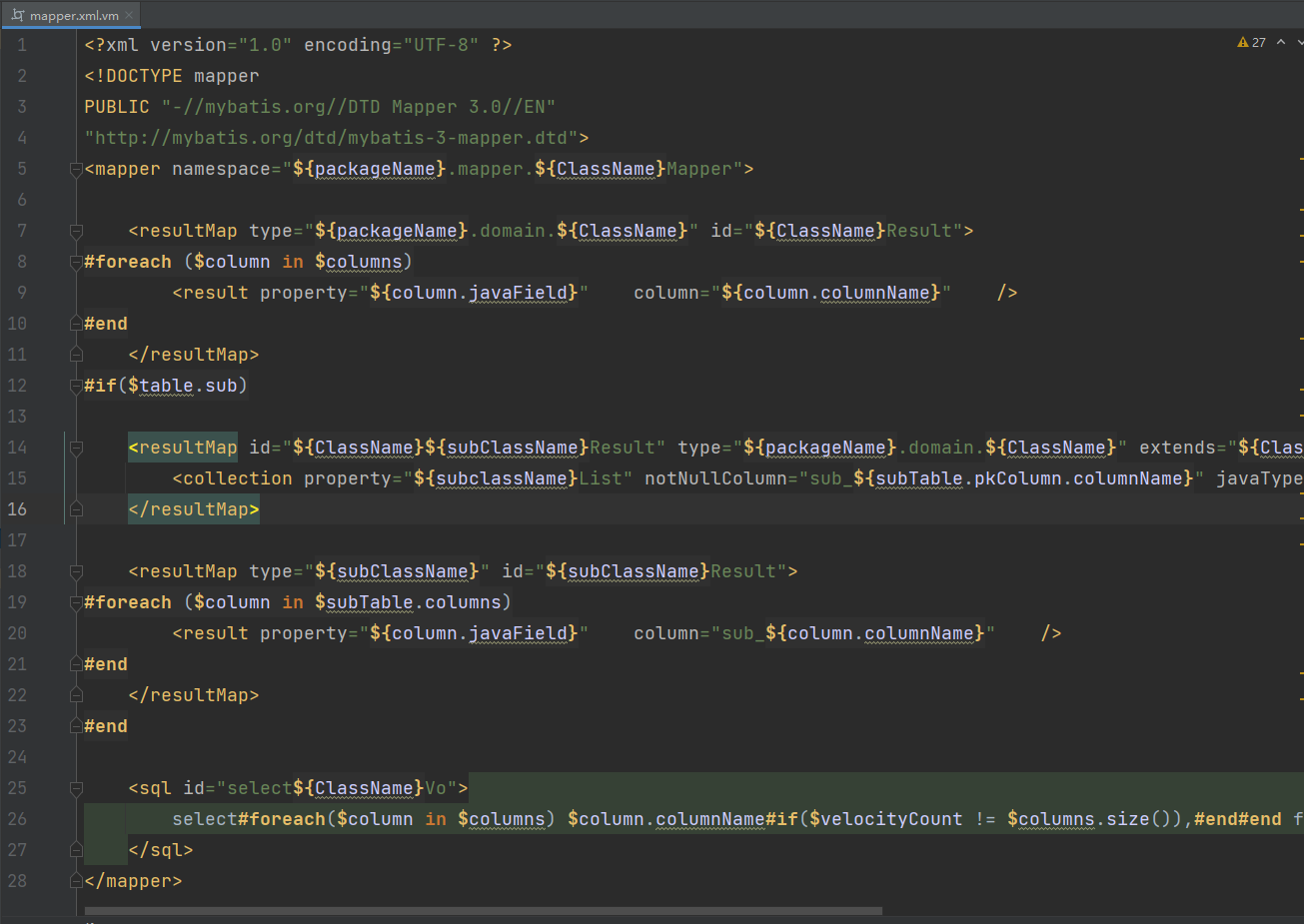 ruoyi-vue-generator Mybatis-Plus 代码生成模板简化版_csdn ruoyi-vue-generator-CSDN博客