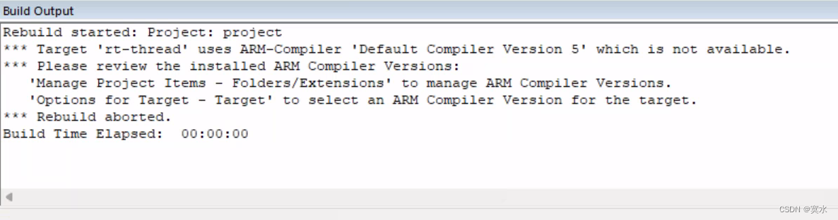 使用MDK5.37编译ARM，编译失败_*** please review the installed arm compiler versi-CSDN博客