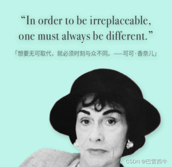 想要无可取代，必须时刻与众不同 Csdn博客 2520