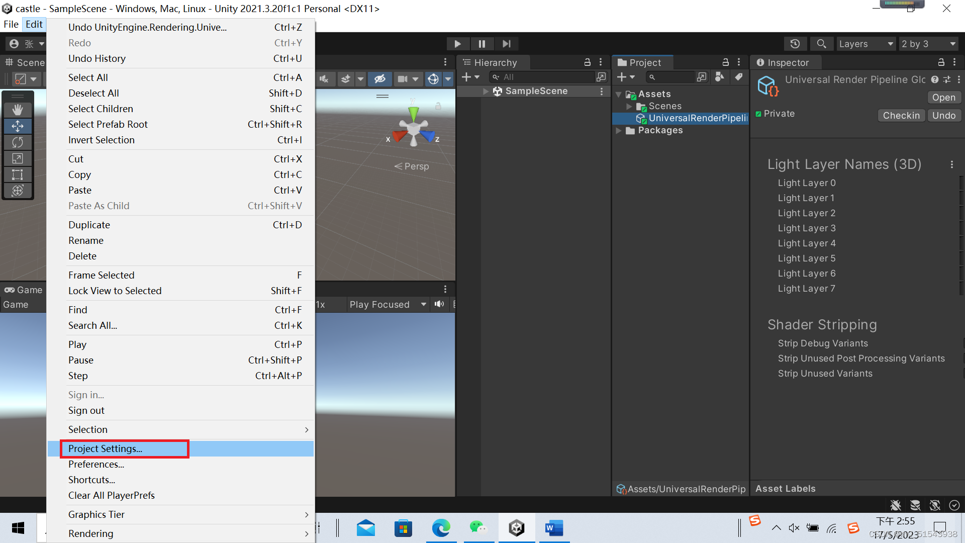 Unity3D在3D项目中使用URP材质_untiyurp贴材质设置-CSDN博客