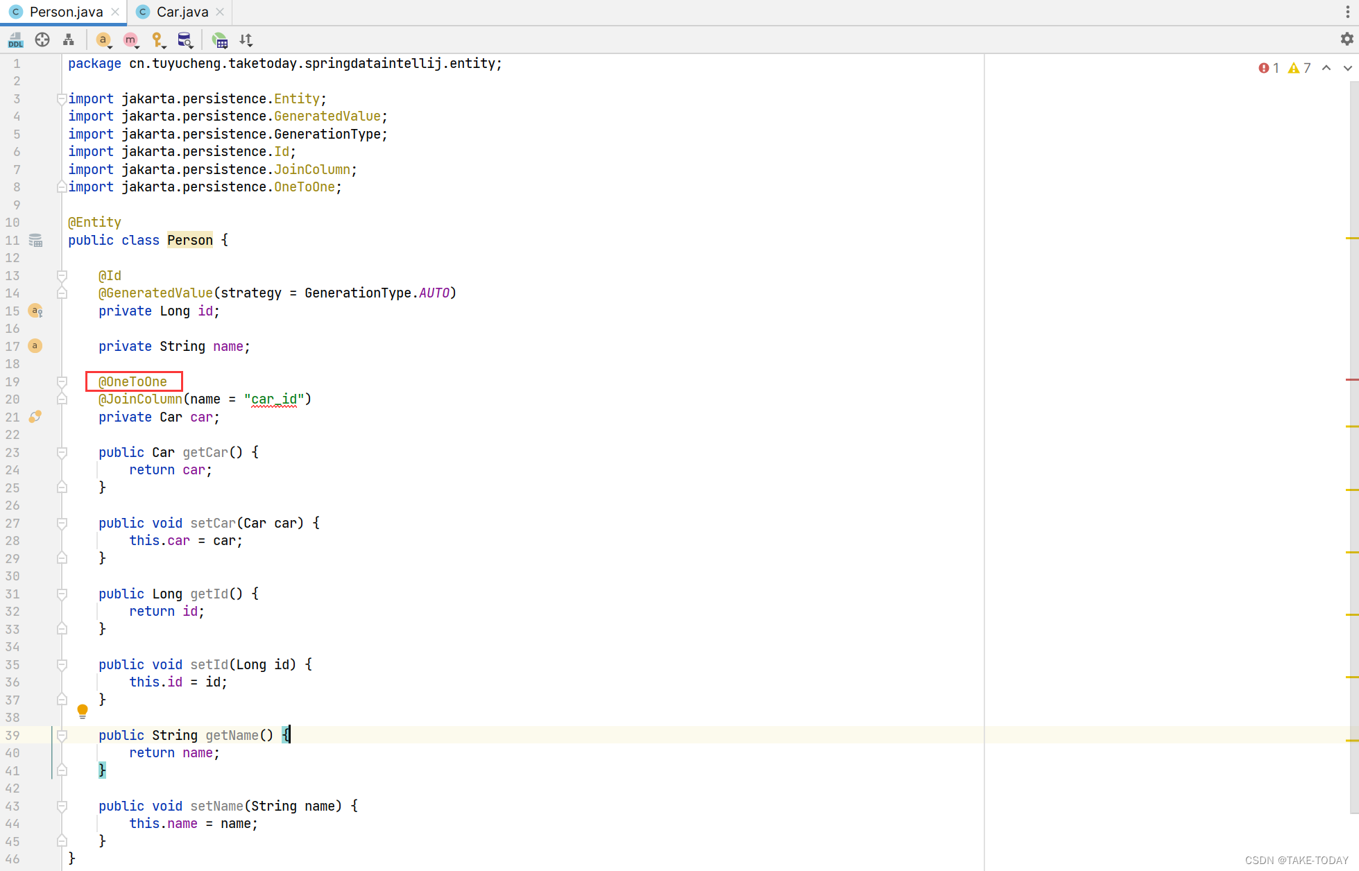 IDEA对Spring Data JPA的强大支持_idea jpa插件-CSDN博客
