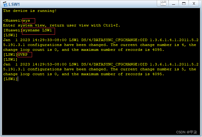 实验六 配置GVRP协议_gvrp配置实验-CSDN博客