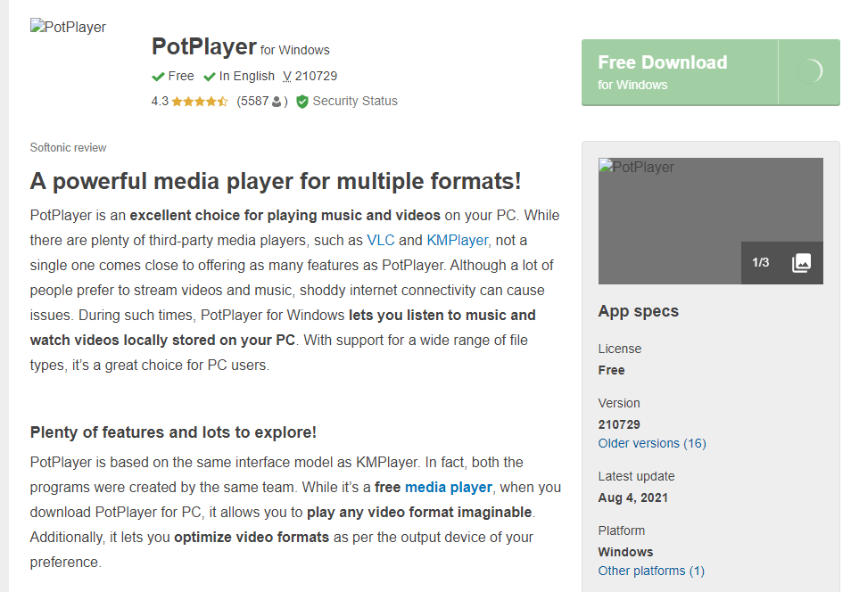 PotPlayer获取获取播放文件的实时码率信息_potplayer看码率-CSDN博客