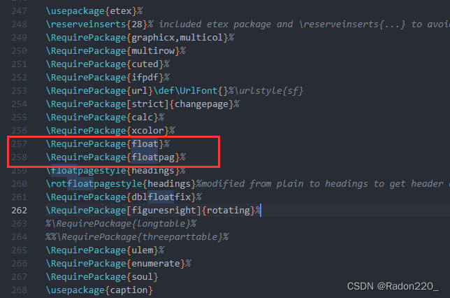 Latex模板wileyNJD-v2出现Unknown float option `H‘.错误的解决办法_not in outer par mode-CSDN博客