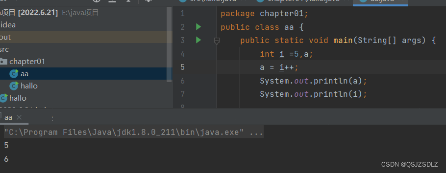 java七上八下（很多东西，更新在八九十下）_QSJZSDLZ的博客-CSDN博客