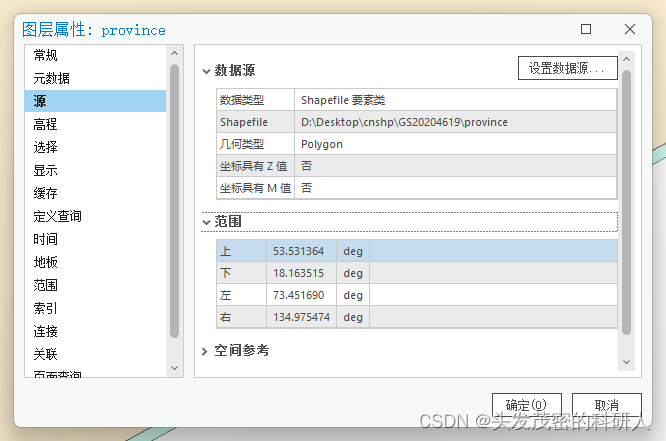 ArcGIS PRO—— 修改shp文件范围_shp显示范围在哪里设置-CSDN博客