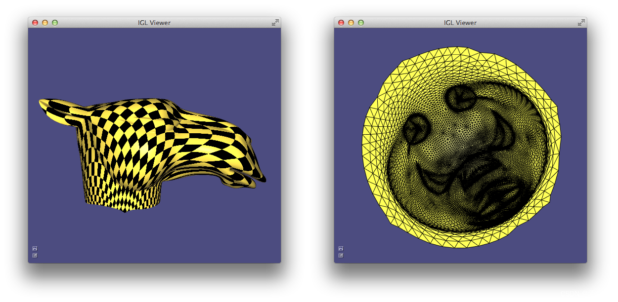 Libigl学习笔记——二、第五章——参数化_参数化算法-CSDN博客