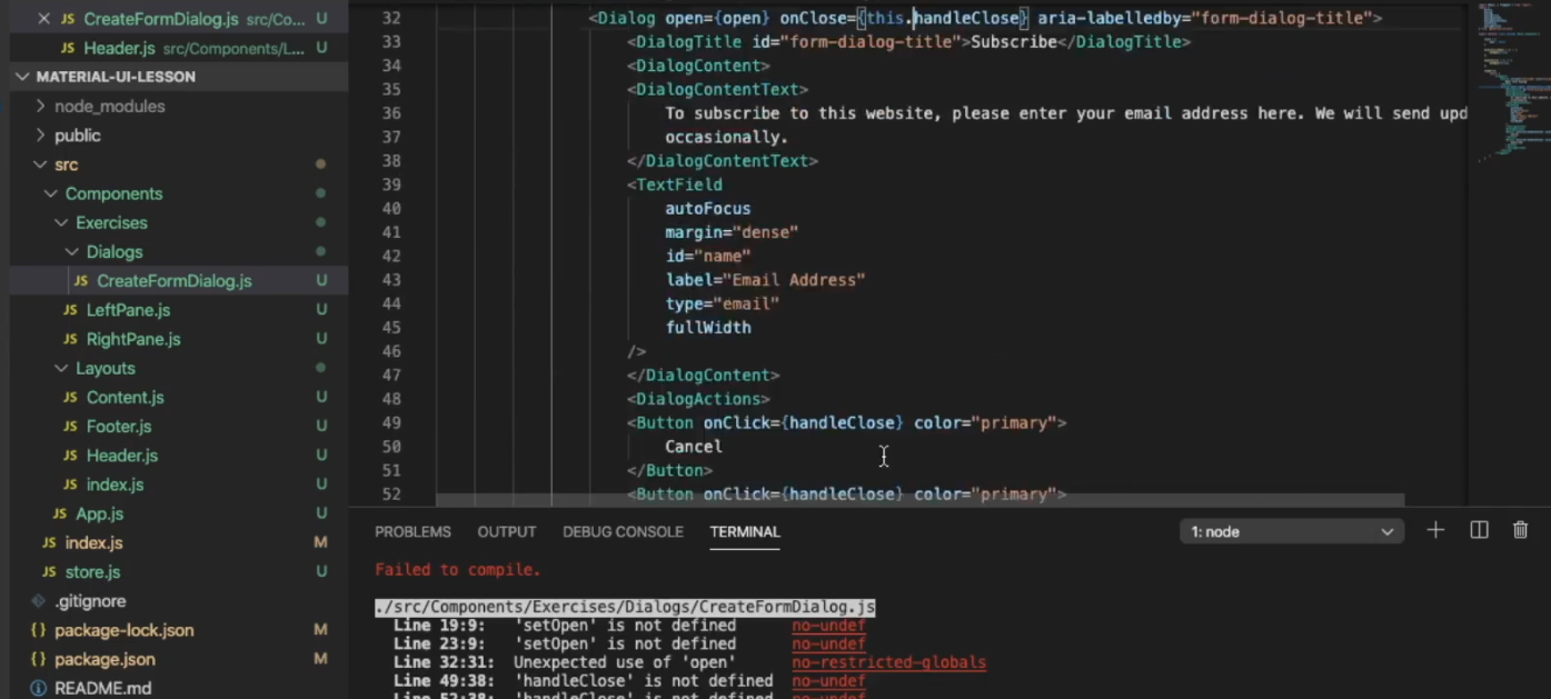 前端学习笔记202306学习笔记第五十三天 Reactjs And Material Ui之dialog表单提交icon样式事件,删除功能2 前端导师歌谣 博客园