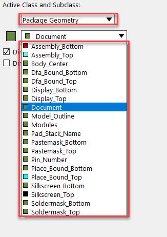 cadence SPB17.4 - Active Class and Subclass-CSDN博客