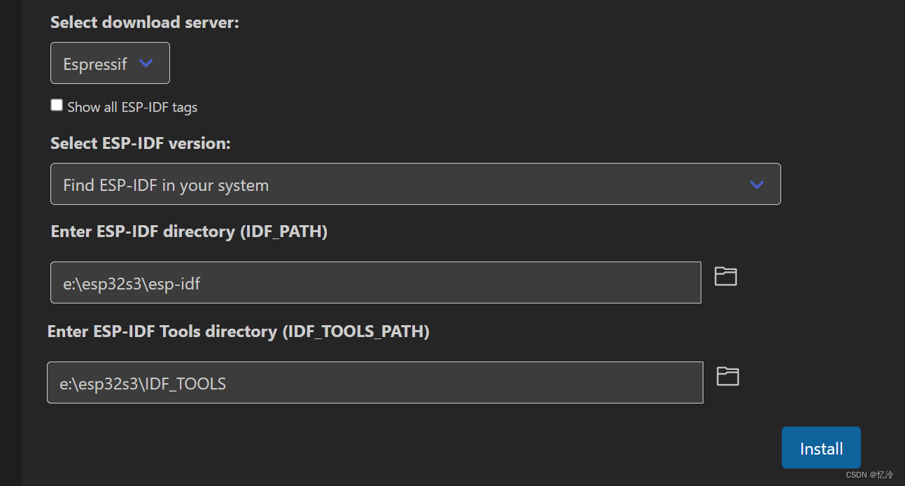 Esp32s3 Vscode 环境搭建及问题解决esp32 Vscode 安装失败 Csdn博客