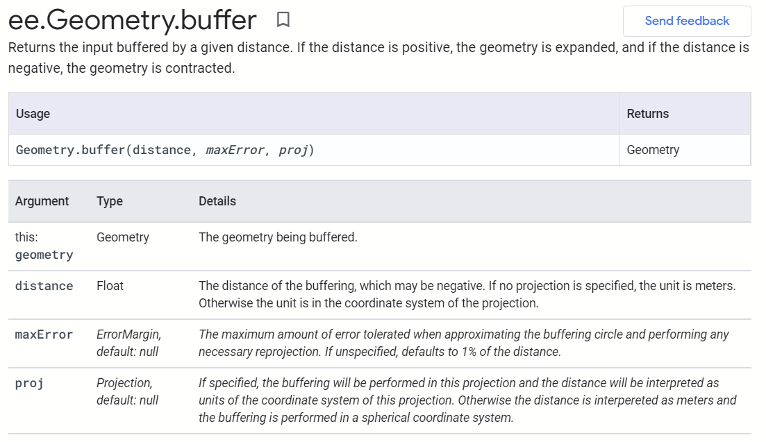 GEE：利用GEE进行缓冲区（buffer）和质心提取分析（centroid）_gee 缓冲区-CSDN博客