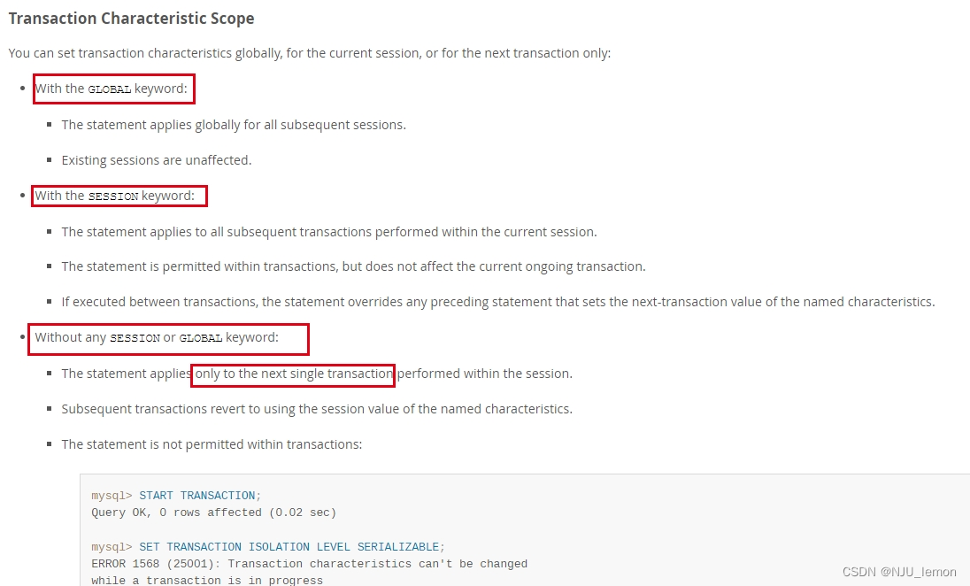 gorm 修改事务维度的隔离级别_gorm默认的事务级别是什么-CSDN博客