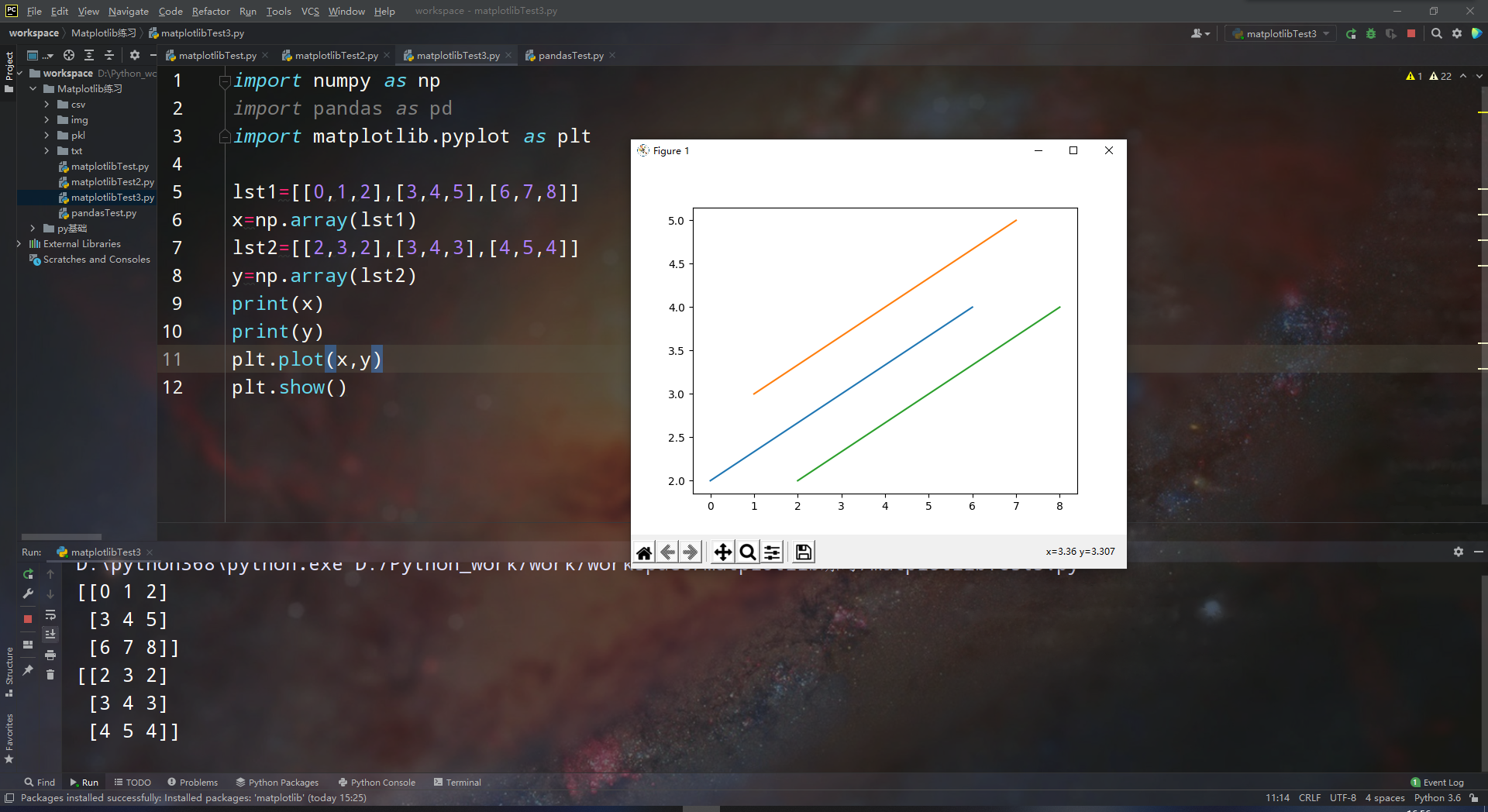 Python学习之 Matplotlib基础绘图matplotlib 2列数据画图 Csdn博客