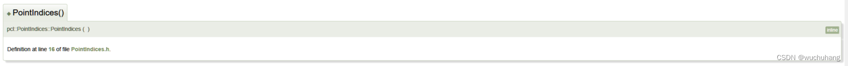 PCL中的PointIndices_pcl::pointindices-CSDN博客