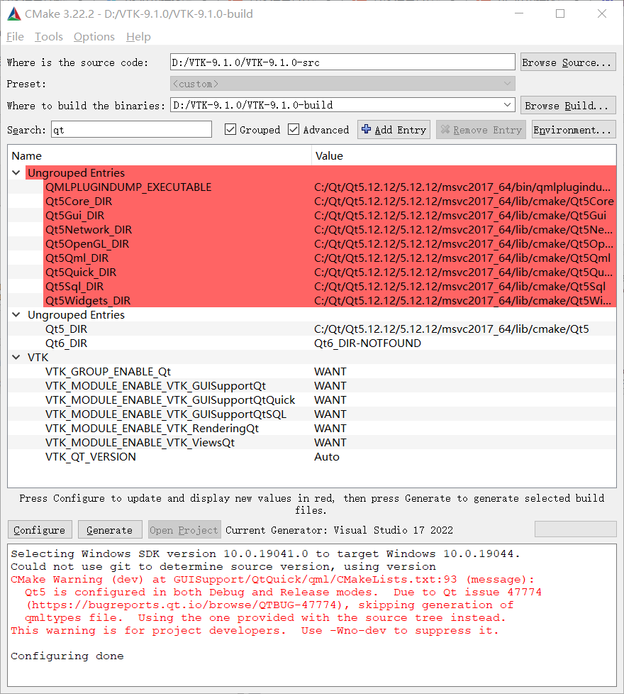 win10+vs2022编译vtk9.1_vs2022配置vtk-CSDN博客
