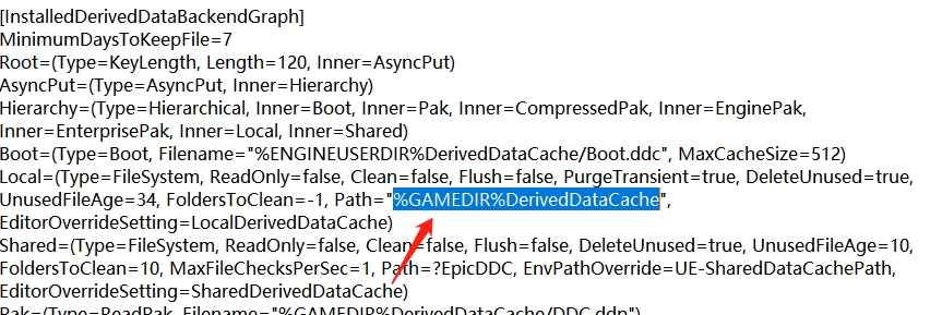 【虚幻】清理缓存文件（C盘占用过大）_deriveddatacache-CSDN博客