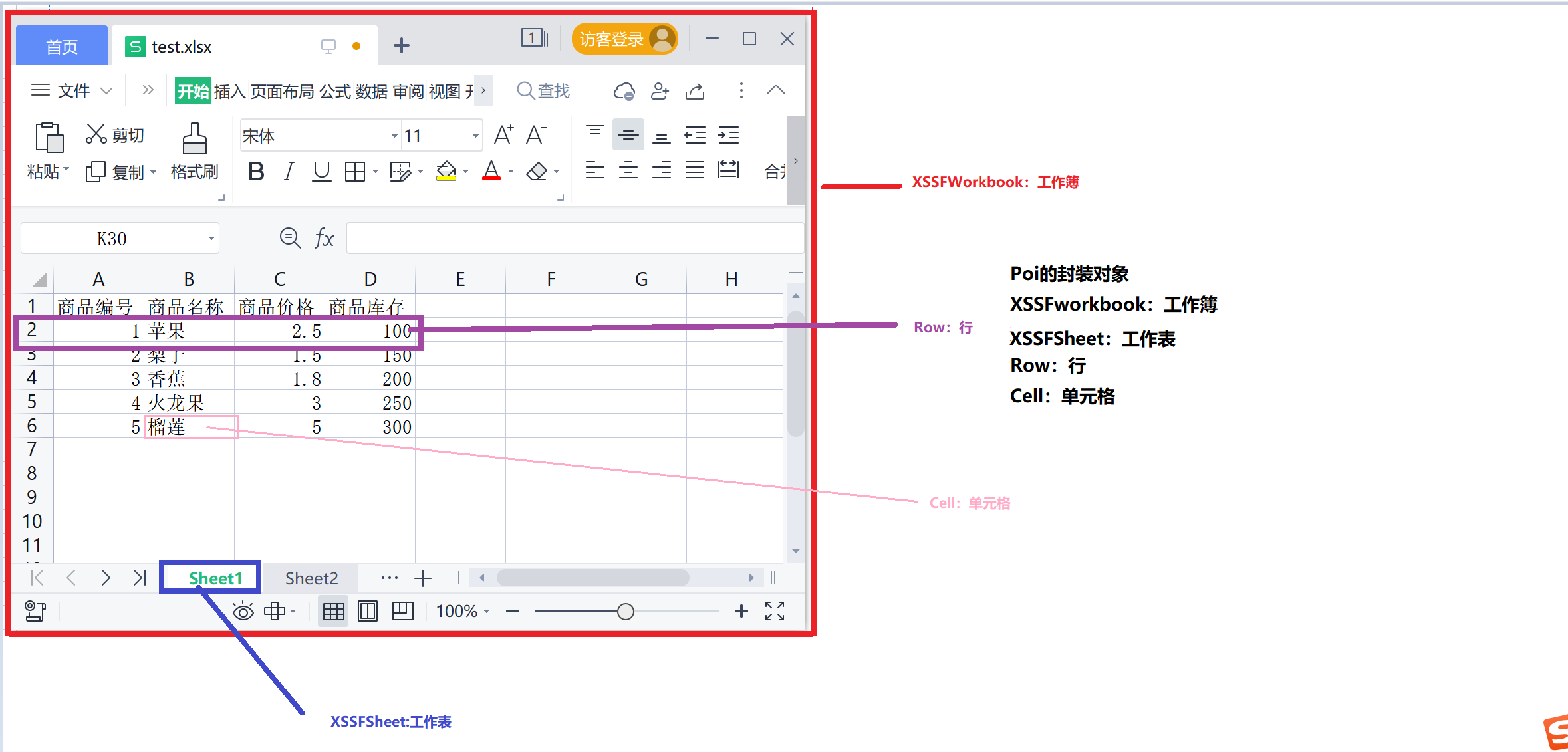 JAVA 使用POI读取文档_java poi文档-CSDN博客