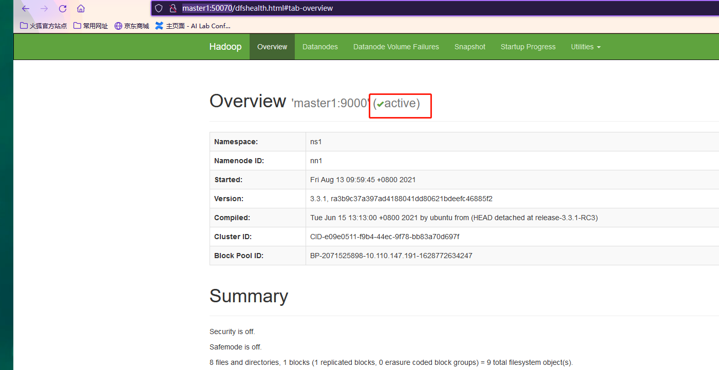 hadoop3.3.1搭建过程(HA)_hadoop3.3.1 ha集群搭建实训总结-CSDN博客