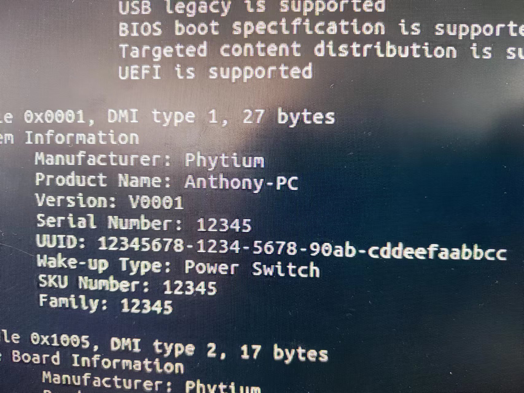 BIOS学习实战之SMBIOS_smbios type 21-CSDN博客