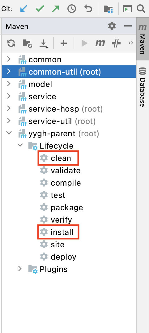 Could not find artifact com.atguigu.yygh:service-util:pom:1.0 in ali (https://maven.aliyun.com ...