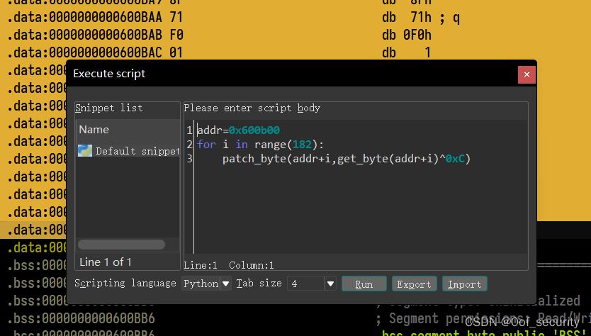 [攻防世界 XCTF 4th-WHCTF-2017] BABYRE-EW帮帮网