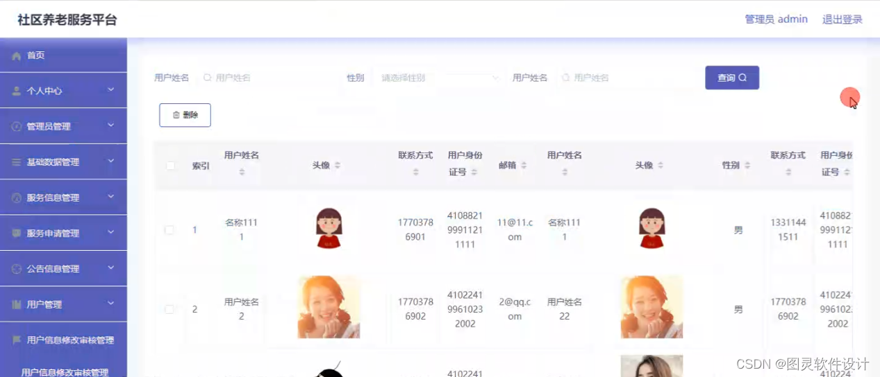基于springboot社区养老服务平台的设计与实现2023年移动端基于springboot的养老管理设计项目 Csdn博客