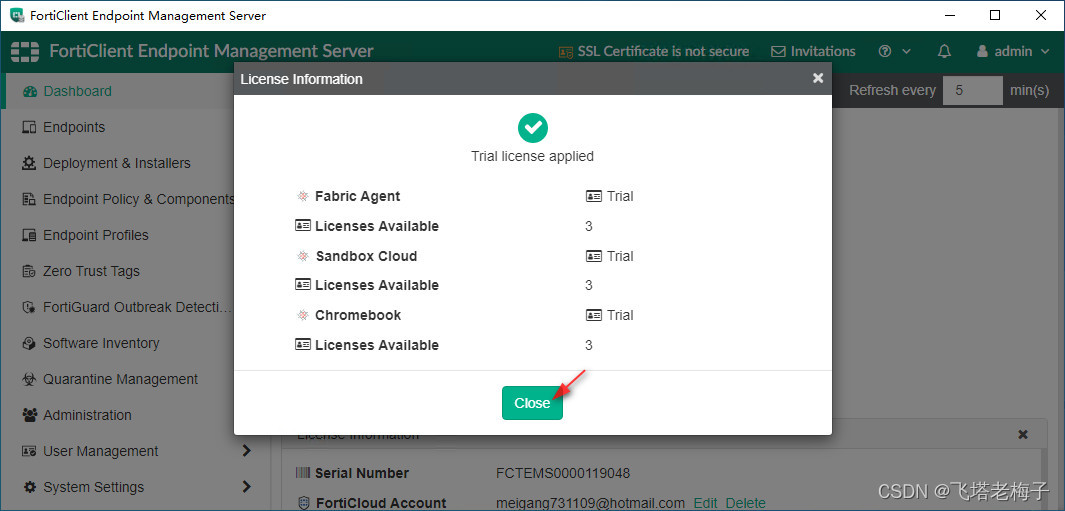 【高级篇 / ZTNA】(7.0) 01. FortiClient EMS 下载与安装 FortiGate 防火墙_飞塔ems-CSDN博客