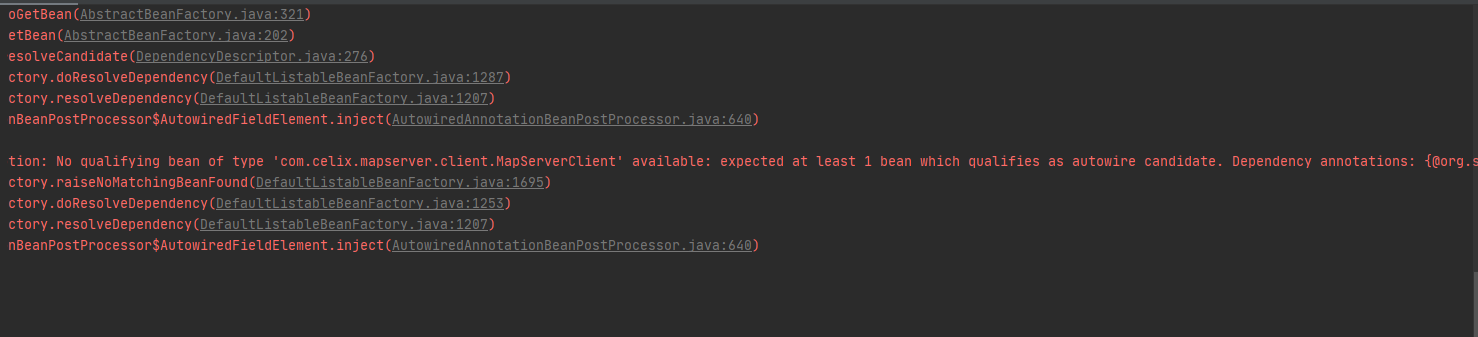 Springboot出现错误：no Qualifying Bean Of Type Xxx‘ Availablespringboot Test No Qualifying Bean Of 