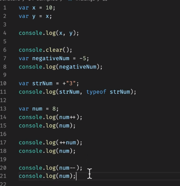 前端知识案例12 Javascript基础语法 一元操作符 Csdn博客 