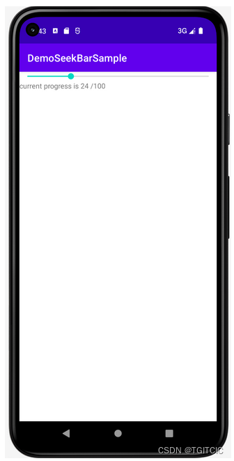 Android入门第18天 Android里的seekbar的使用 Android Seekbar Csdn博客