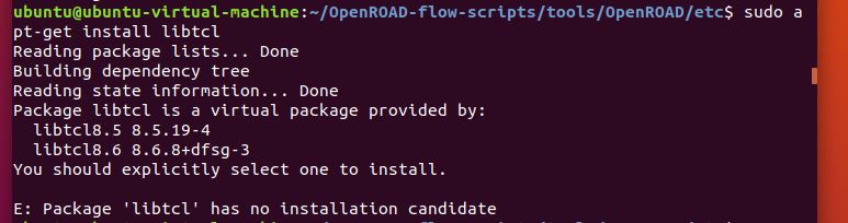 【解决错误】E: Package ‘libtcl‘ has no installation candidate_you should explicitly select one to ...