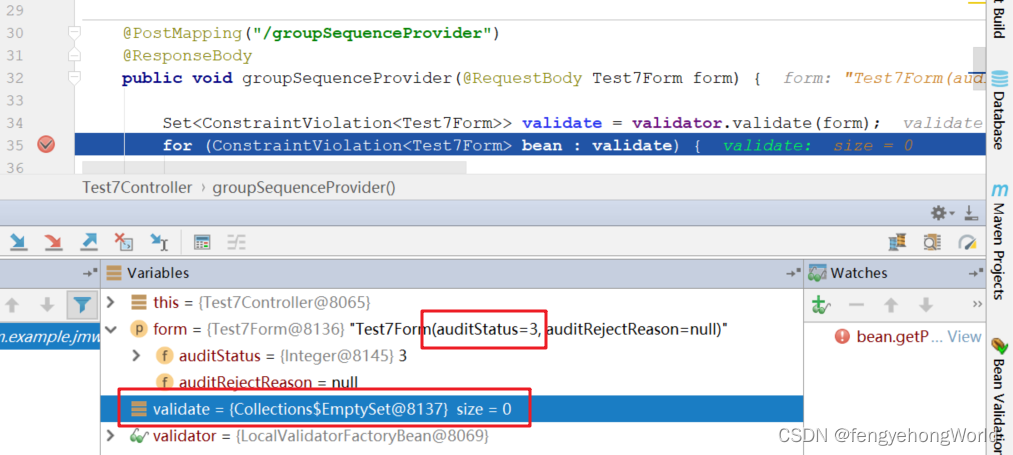 SpringBoot @GroupSequenceProvider注解实现bean多属性联合校验-CSDN博客