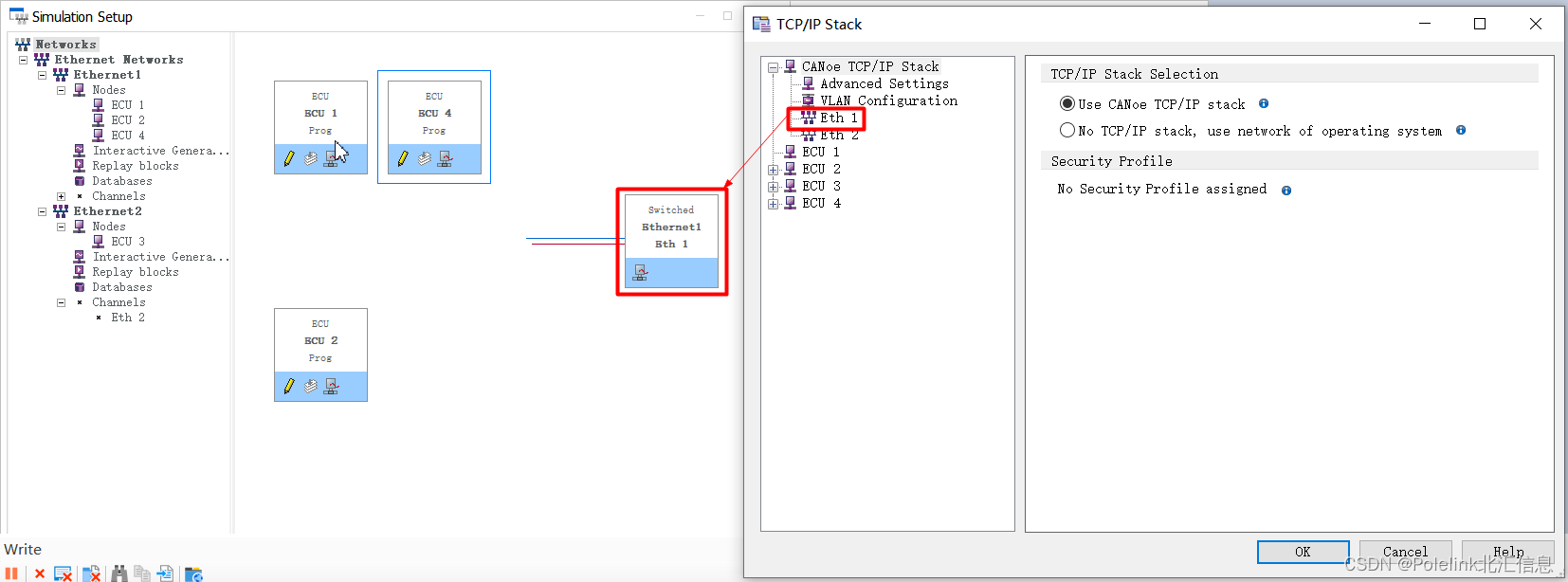 一文学会手动配置CANoe VLAN：硬件侧VLAN配置 | 软件侧VLAN配置 | 为仿真节点配置独立VLAN | 为仿真节点配置共用VLAN_canoe配置-CSDN博客