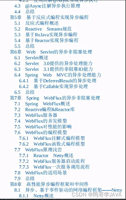 惊呆了,某大厂领导java异步编程手册配套资料限时下载java异步编程实战 Pdf电子书 Csdn博客