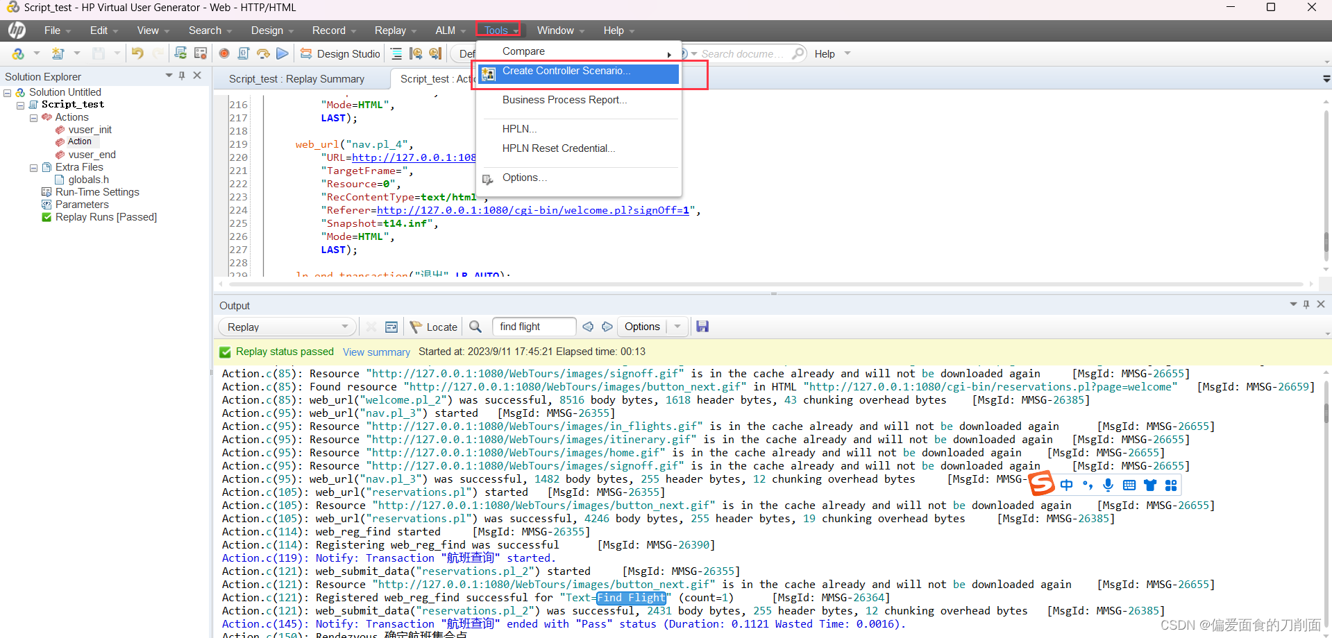 loadrunner12.00的基础使用---（二）脚本增强_loadrunner12.01-CSDN博客