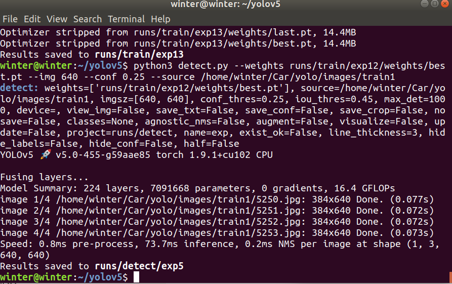 Ubuntu18下通过yolov5进行训练并预测_ubuntu18.04运行yolov5-CSDN博客