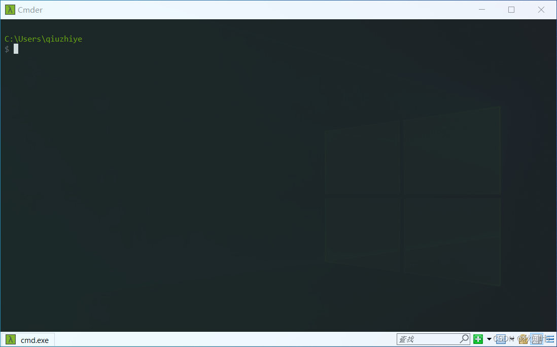 【Cmder】--- Win10 配置CMD神器 ---Cmder 超详细_cmder设置中文_秋知叶i的博客-CSDN博客