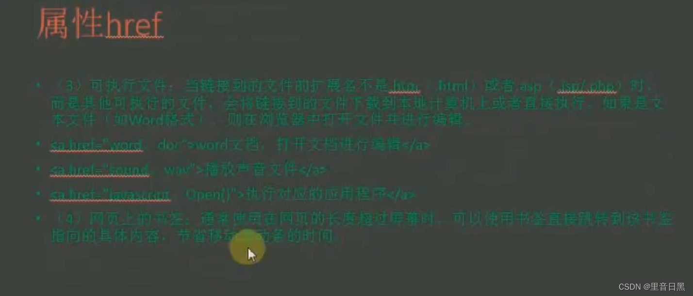 Html基础 Csdn博客