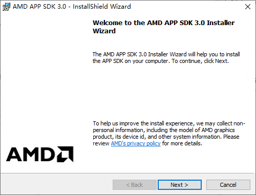 在 Windows 10 上安装 AMD APP SDK 3.0 (64 bits)-CSDN博客