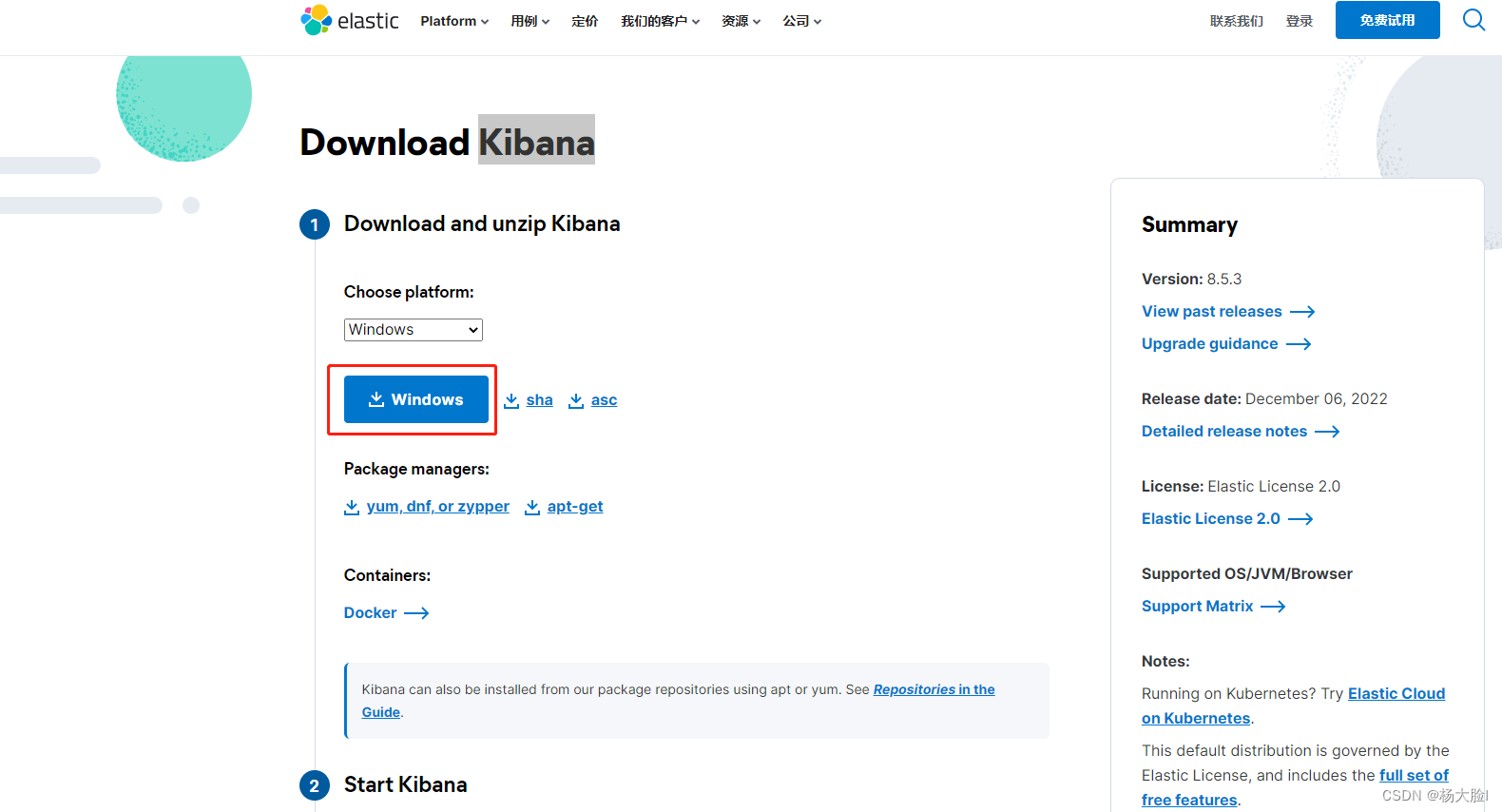 windows11 安装Kibana_windows11下安装kibana-CSDN博客