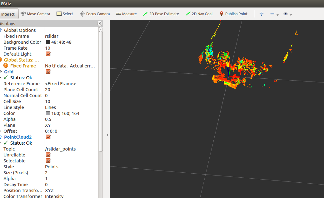 ubuntu16.04+robosense Lidar 16 驱动安装及测试_robosense驱动-CSDN博客