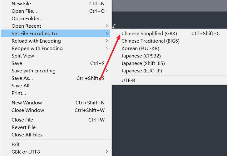 sublime 4 设置文件编码 GBK_sublime4怎么设置文件编码-CSDN博客