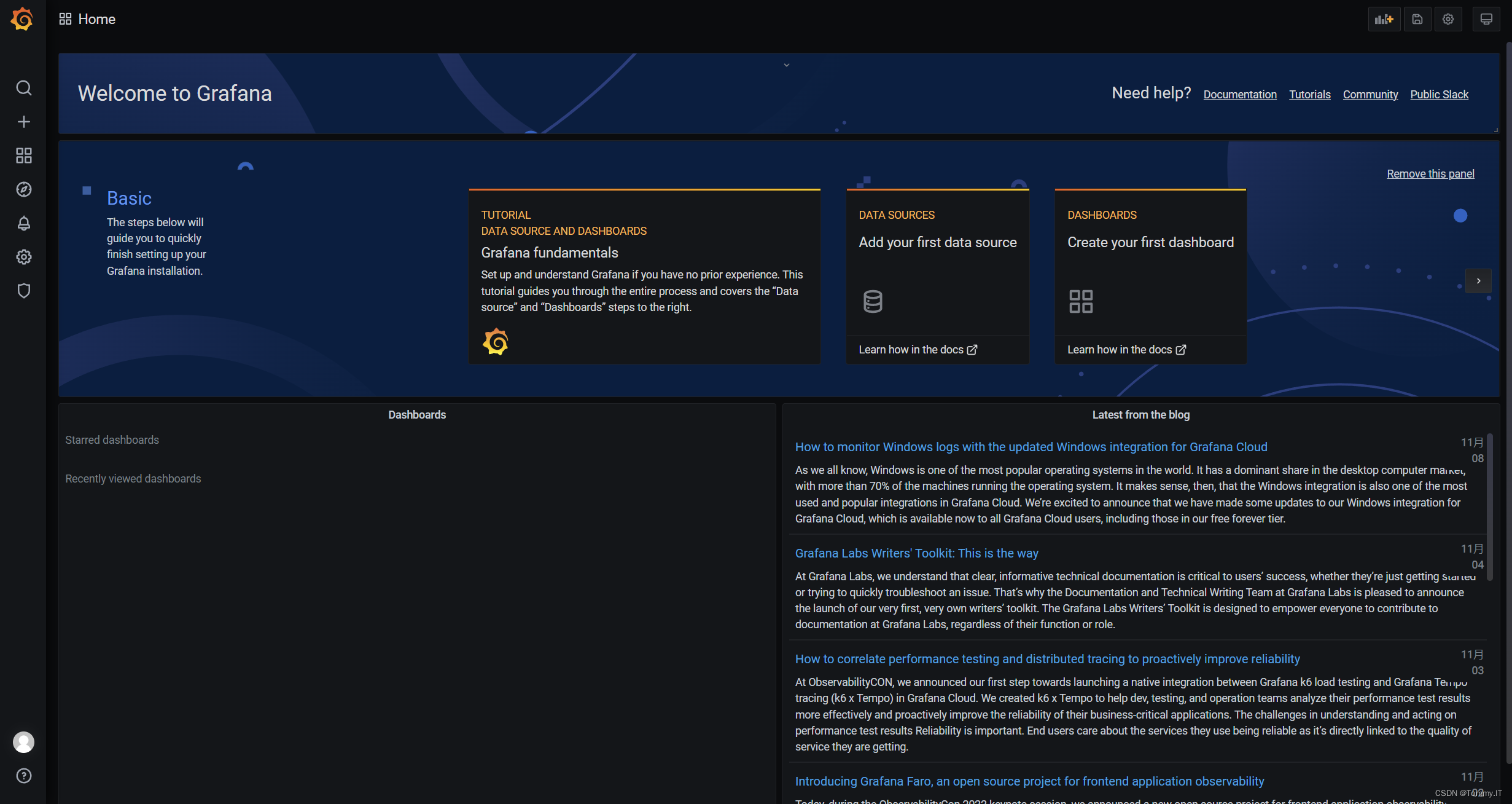 性能测试-JMeter influxdb grafana性能测试监控平台-食用指南_性能测试常用的grafana模版id-CSDN博客
