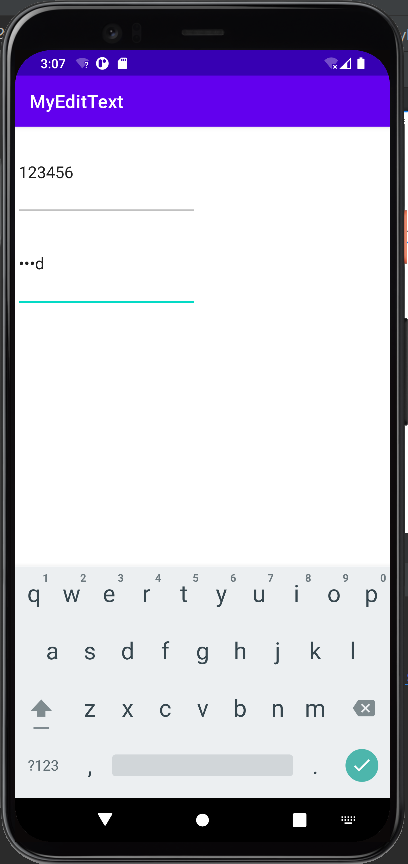 Android开发之EditText控件（实现用户登录界面）_设计一个界面,添加 1 个edittext输入框,1个button 普通按钮,1 个textview-CSDN博客
