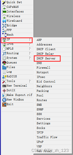 ROUTER-OS系统下搭建可上网的DHCP服务器_ros dhcp-CSDN博客