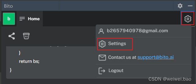 Bito——GPT-4模型设置中文输出_bito插件设置中文-CSDN博客