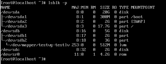 linux之观察磁盘分区状态（lsblk）-CSDN博客